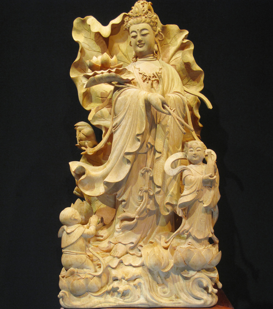 Tượng gỗ Hoàng Đàn